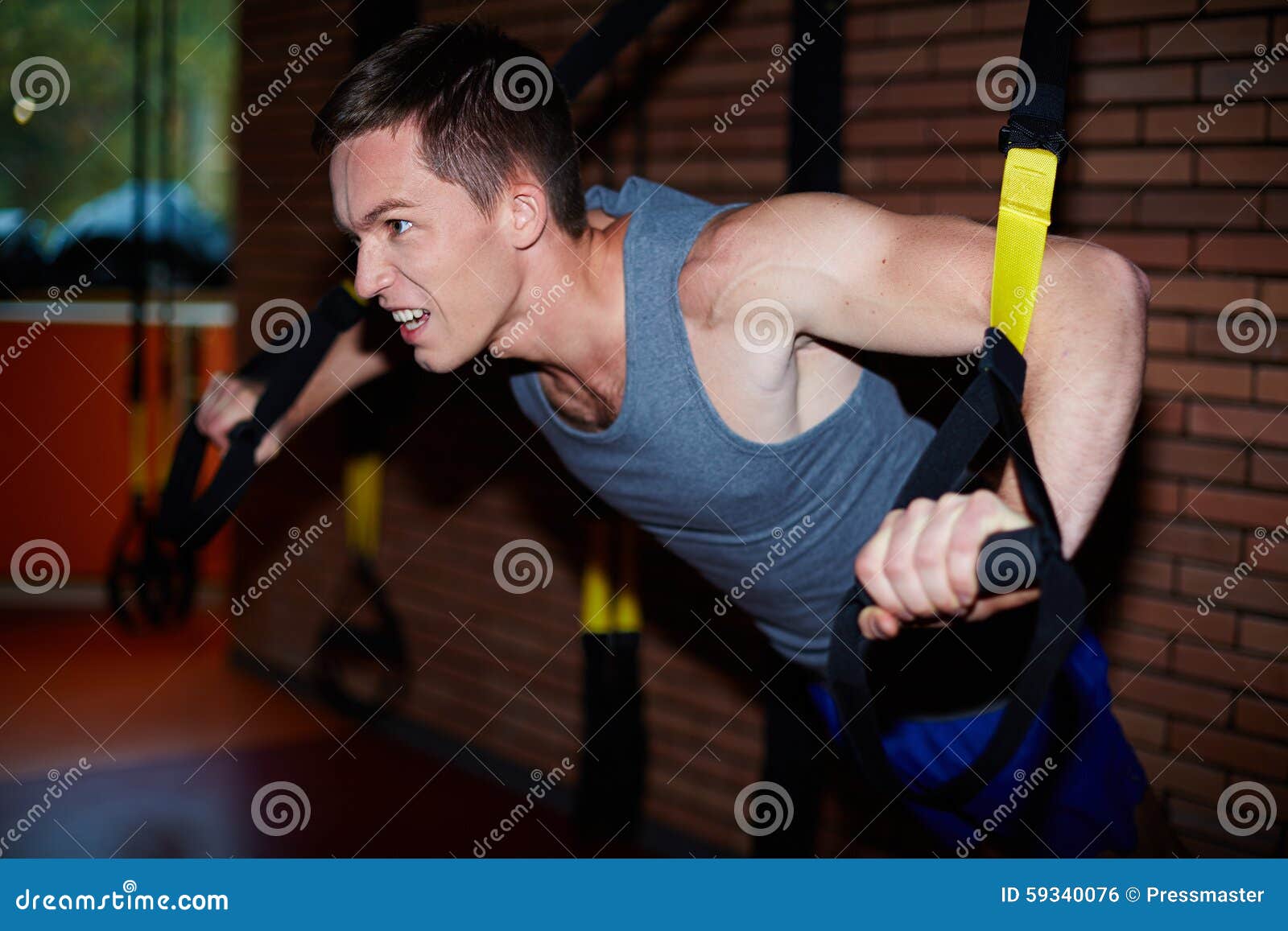 Difficult exercise stock photo. Image of alone, people - 59340076