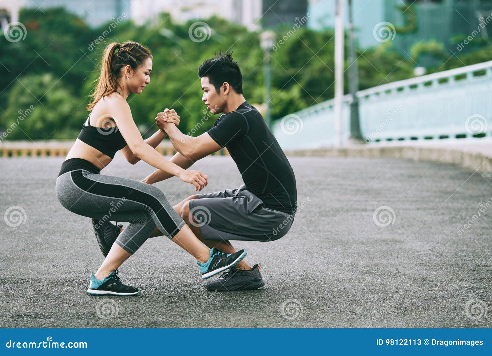 Difficult exercise stock image. Image of instructor, strong - 98122113