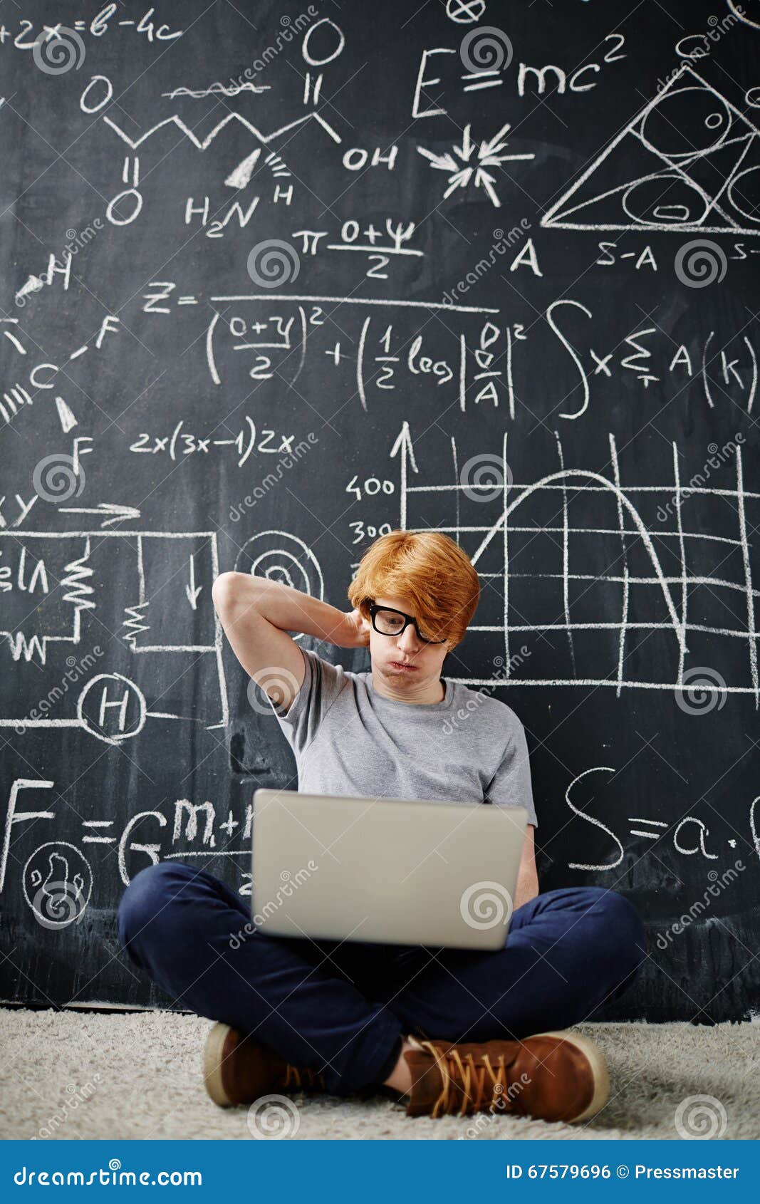 Difficult homework stock photo. Image of communication - 67579696