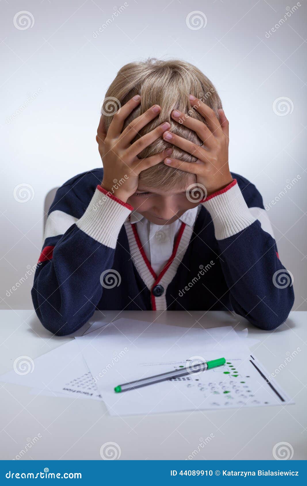 Difficult homework stock photo. Image of education, reading - 44089910