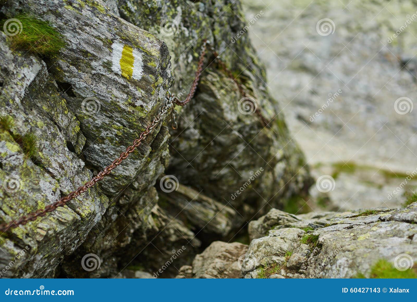 Difficult mountain trail stock image. Image of climb - 60427143