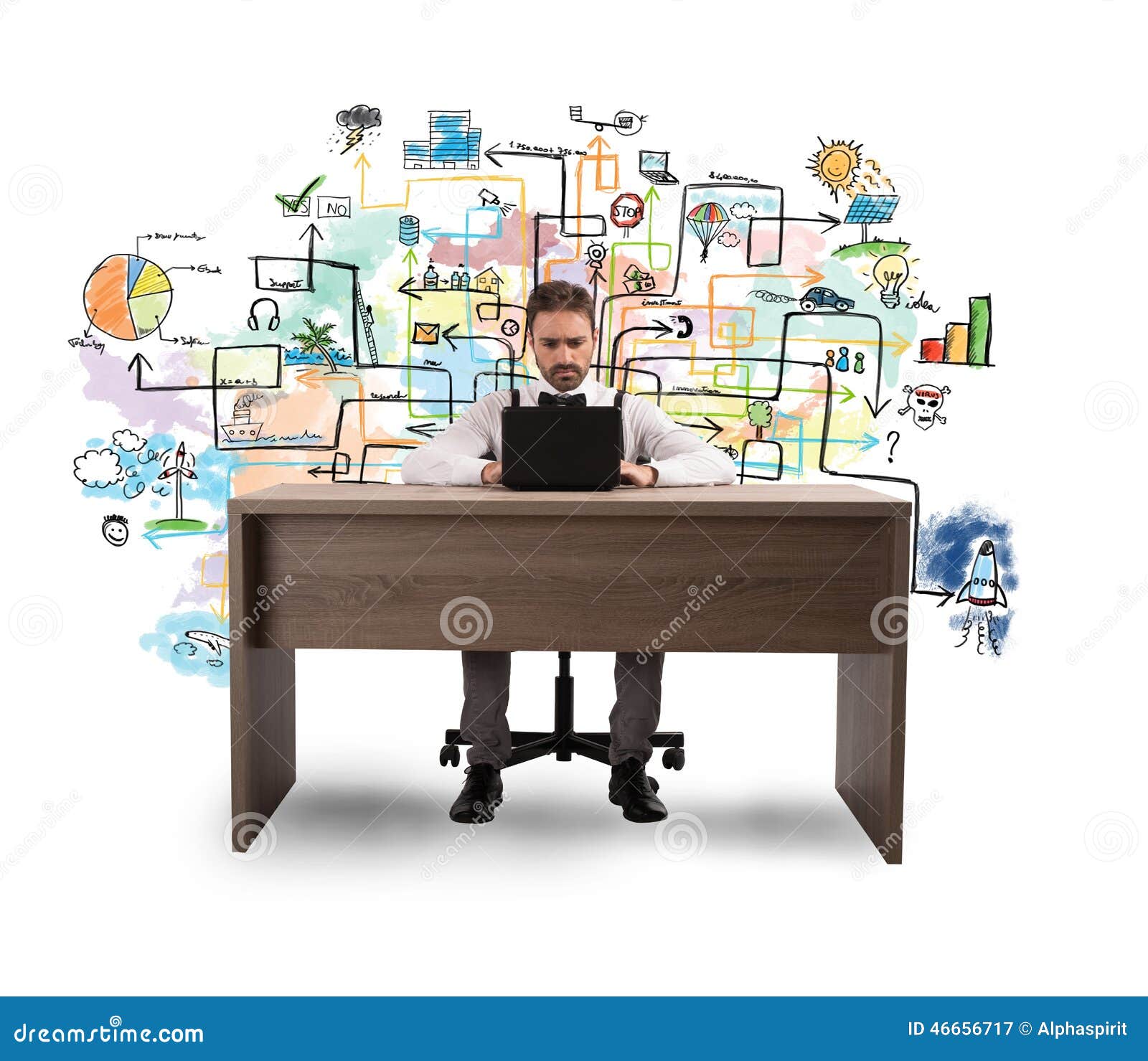 Difficult project stock image. Image of maze, connection - 46656717