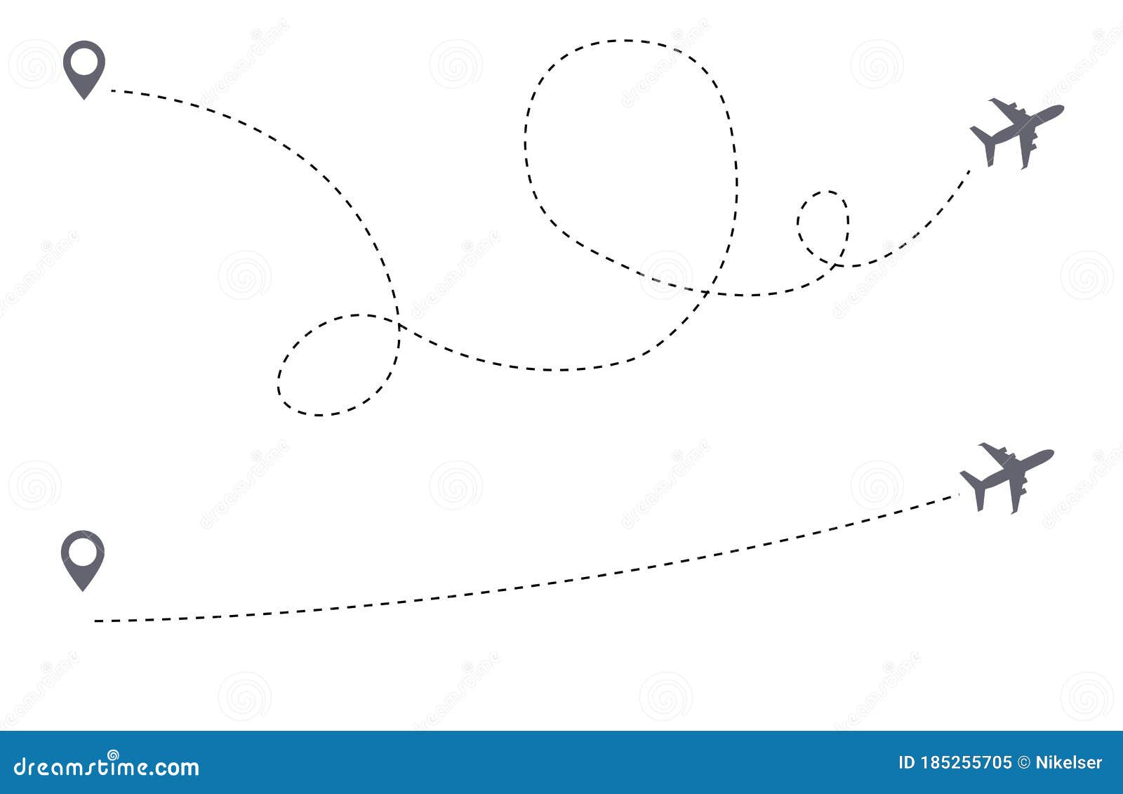Difficult Route Versus Simple Air Route . Optimization of Travel ...