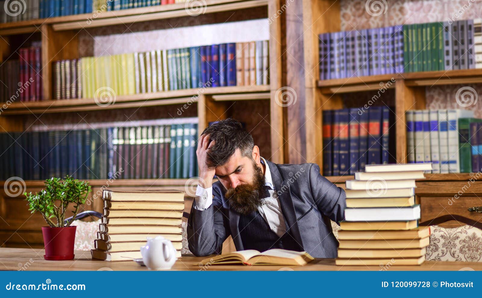 Difficult Subject, Confusing Question Concept. Stock Photo - Image of ...