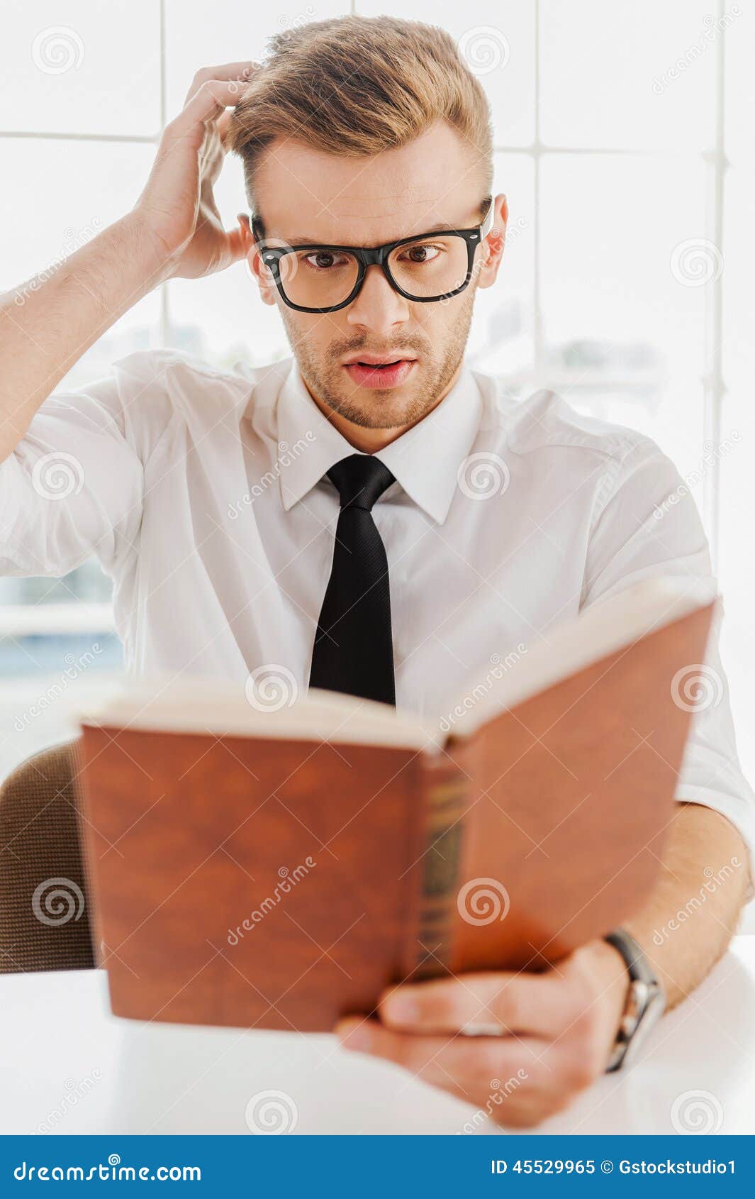 Difficult Task from the Boss. Stock Image - Image of difficult ...