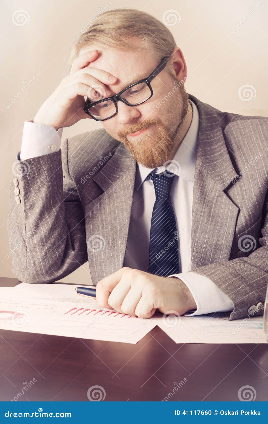 Difficult Task stock photo. Image of suit, stressed, work - 41117660