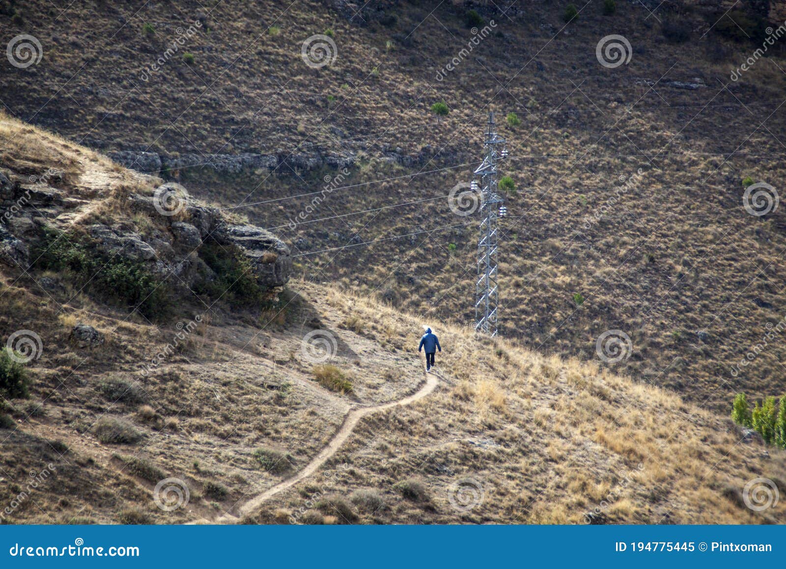 Difficult Terrain Outdoors. Adventures in Nature, Stock Image - Image ...