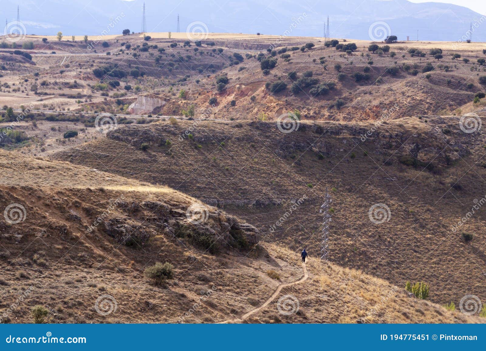 Difficult Terrain Outdoors. Adventures in Nature, Stock Image - Image ...