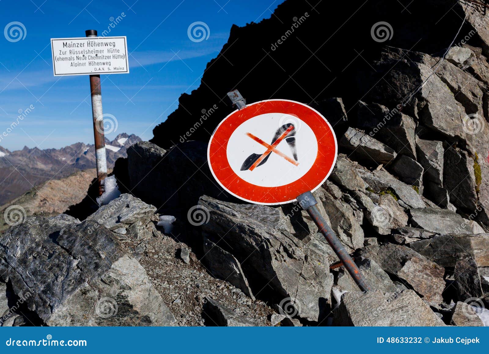 Difficult terrain stock photo. Image of path, outdoor - 48633232