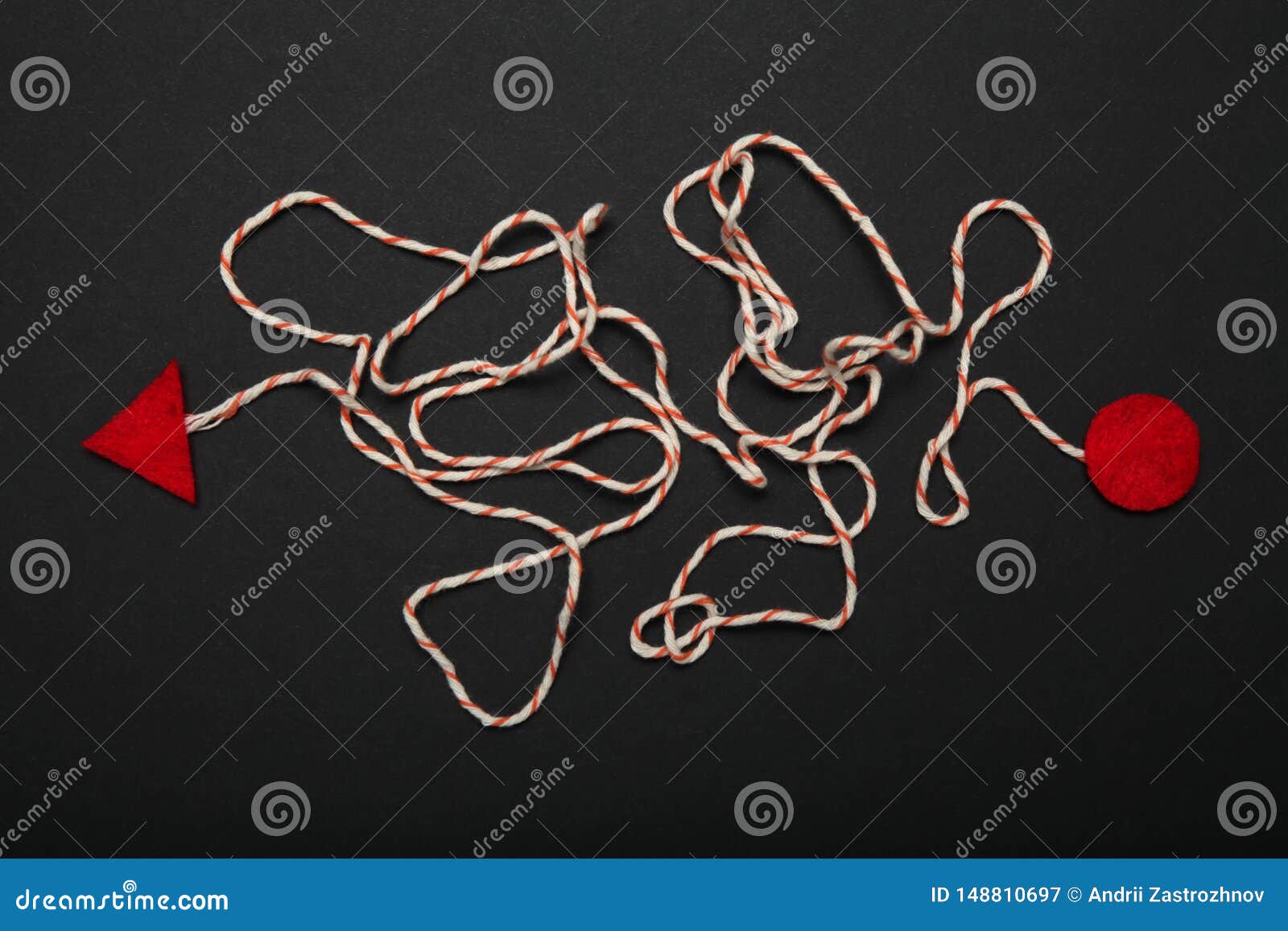 Difficult Way Begin, Hard and Tough Choice Stock Image - Image of ...