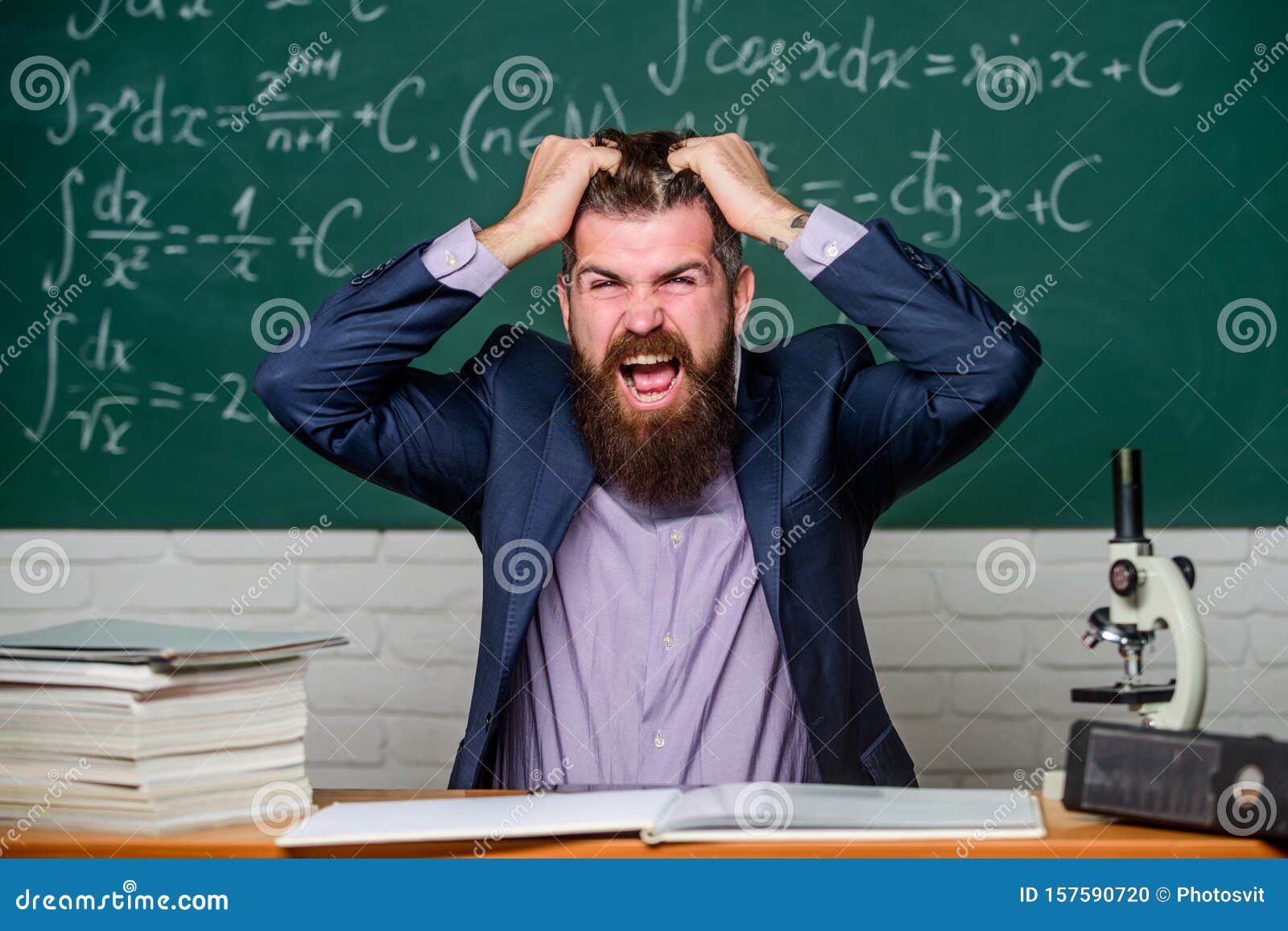 Difficult Work. Emotional Burnout. Teacher Give Up. Hate His Job. Man ... Difficult Work. Emotional Burnout. Teacher Give Up. Hate His Job. Man ...