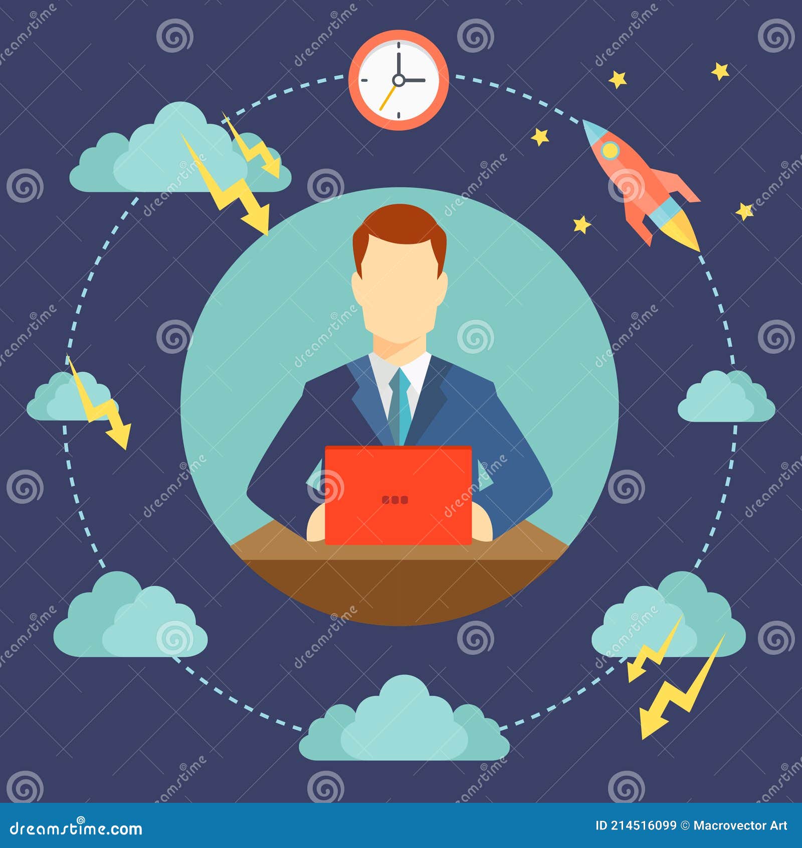 Difficulties of Startup Starting Stock Vector - Illustration of ...