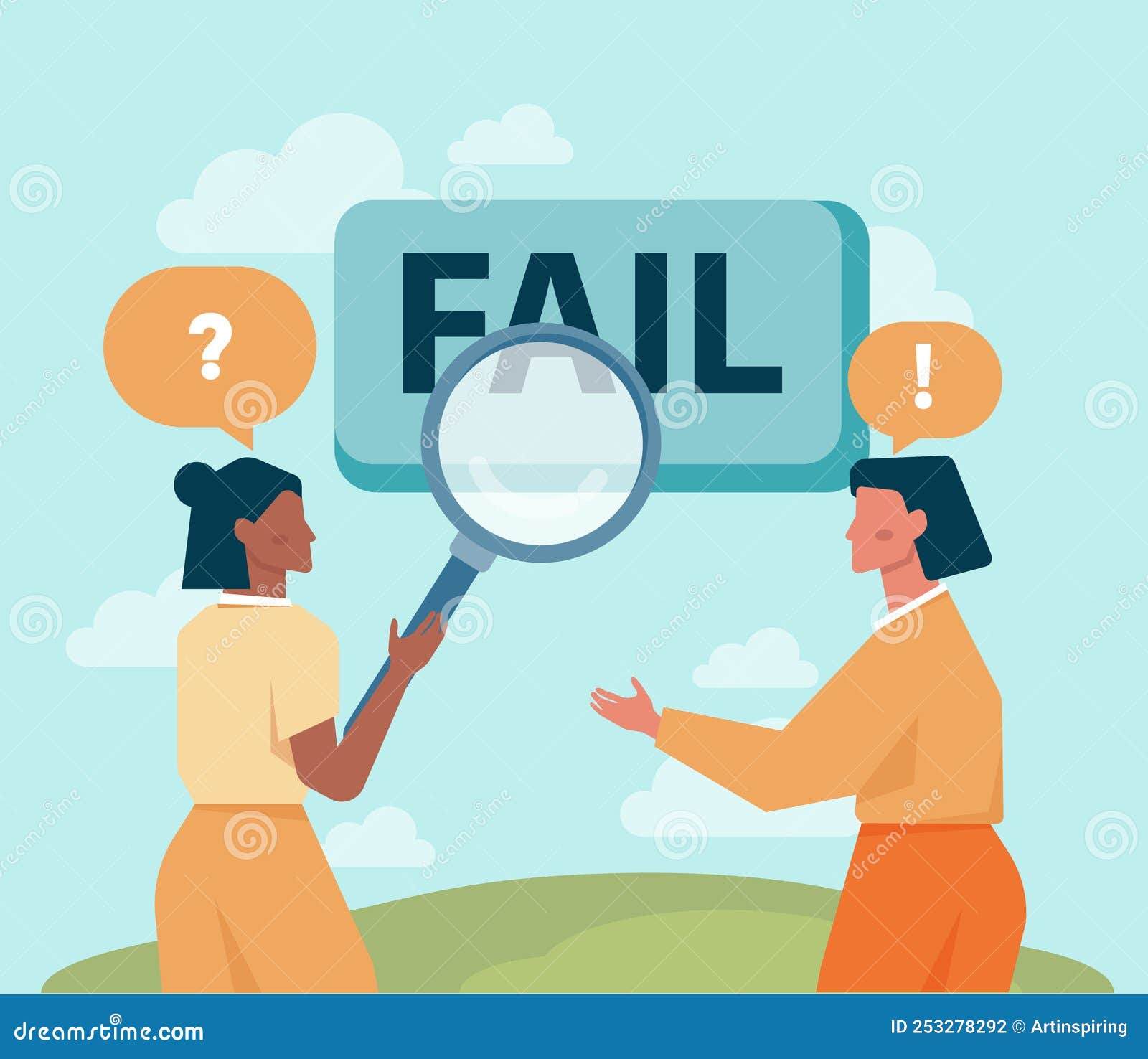 Difficulty Concept. Character Dealing with Obstacles and Challenges ...