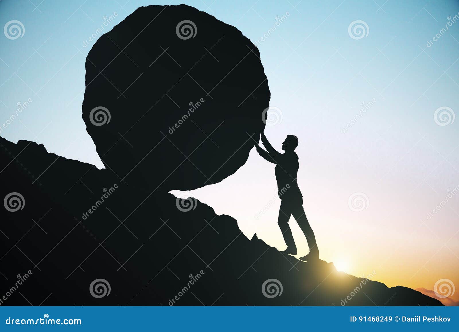 Difficulty concept stock image. Image of mountain, businessman - 91468249