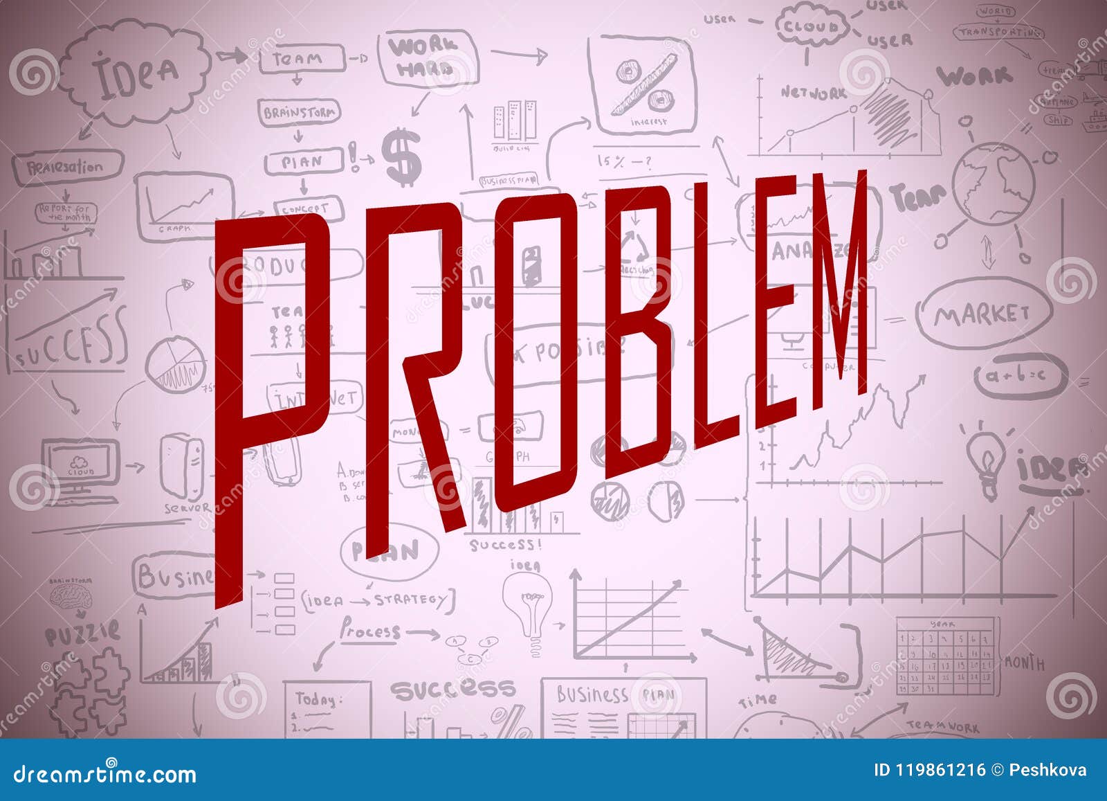 Difficulty and Problem Concept Stock Illustration - Illustration of ...