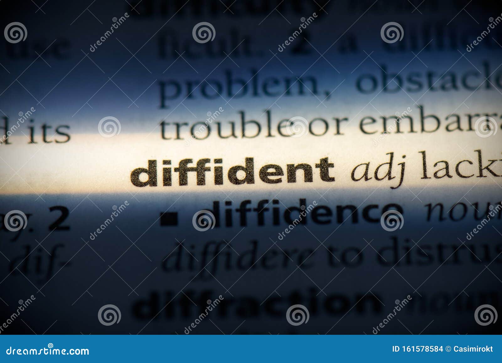 Diffident