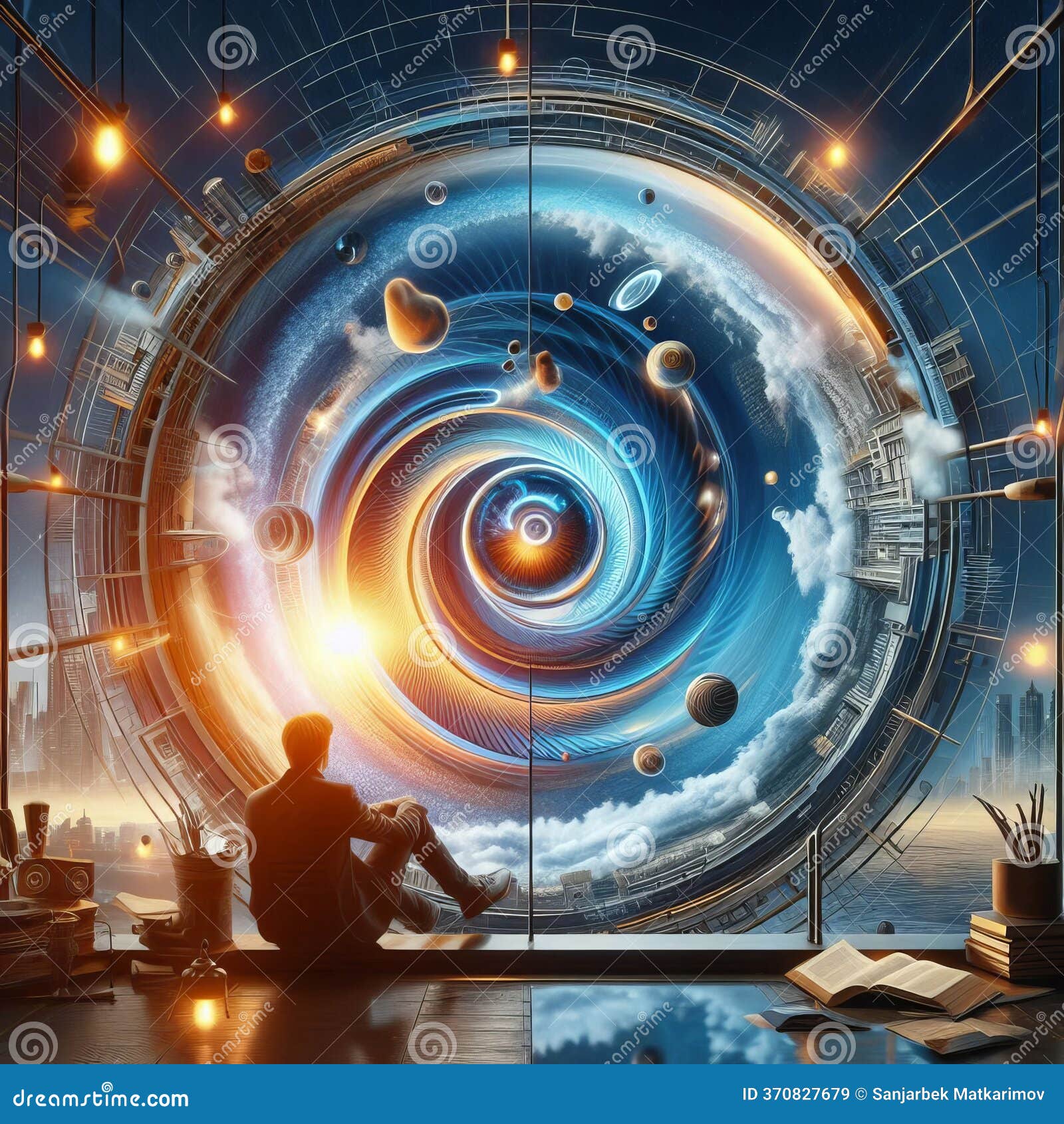 Diffraction Of Waves Example Diagram Cartoon Vector | CartoonDealer.com ...