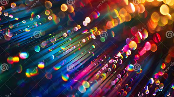 A Diffraction Grating Dispersing Photons into a Beautiful Array of ...
