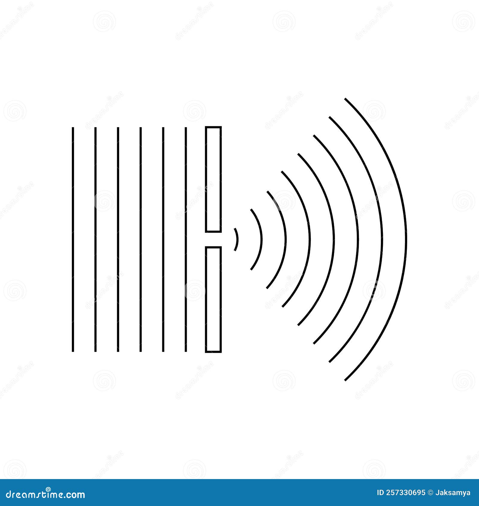 Diffraction of Light Waves Diagram. Stock Vector - Illustration of ... Diffraction of Light Waves Diagram. Stock Vector - Illustration of ...