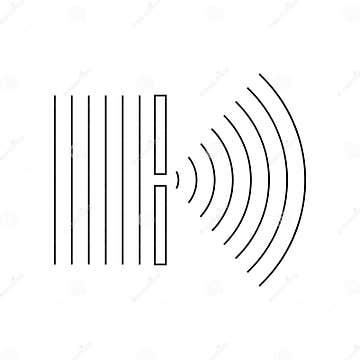 Diffraction of Light Waves Diagram. Stock Vector - Illustration of ...