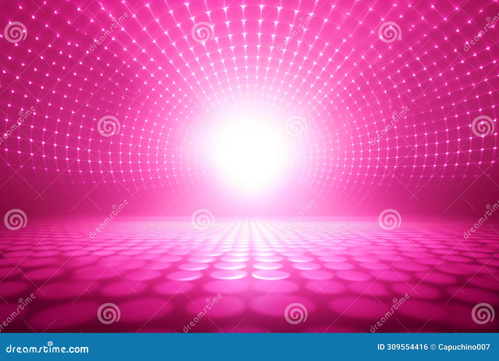Diffuse Light Neon Room by Generative AI Stock Illustration ...