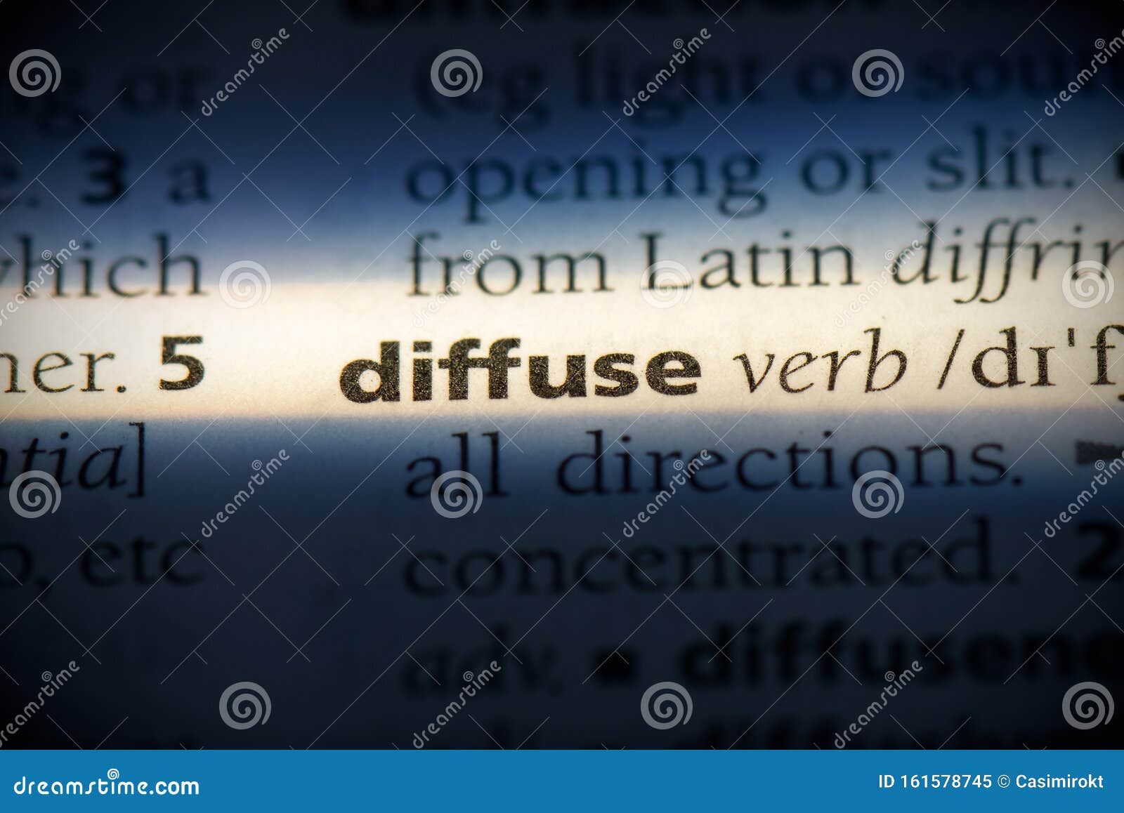 Diffuse stock image. Image of highlighted, printed, paper - 161578745