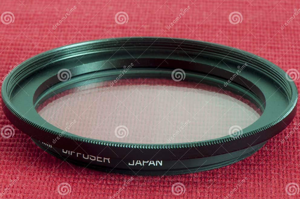 Diffuser Filter for Camera Lens Stock Image - Image of camera, round ...