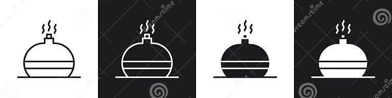 Diffuser icon stock illustration. Illustration of candle - 341312851