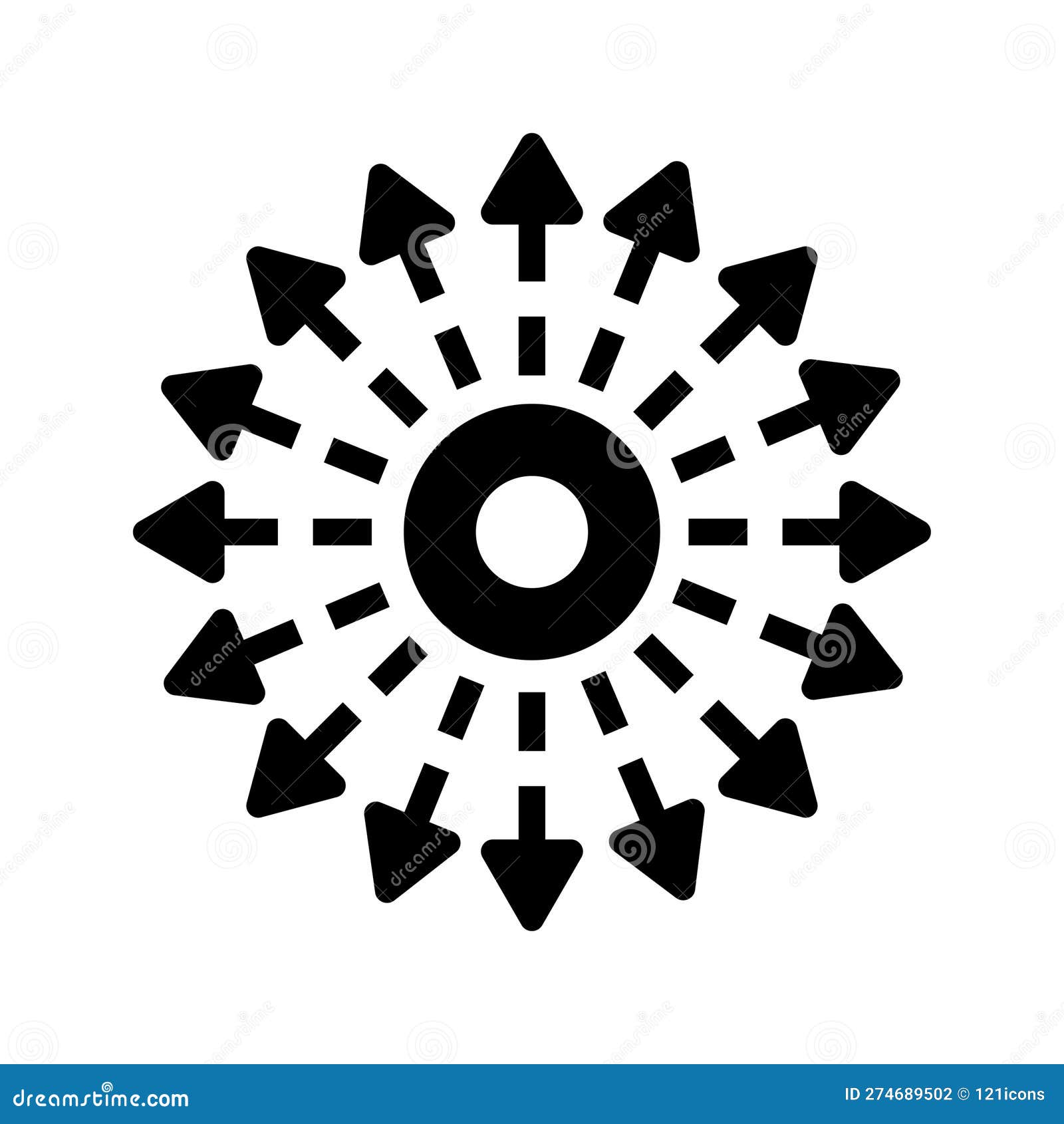 Diffusion, Dispersal Icon Royalty-Free Stock Photo | CartoonDealer.com ...