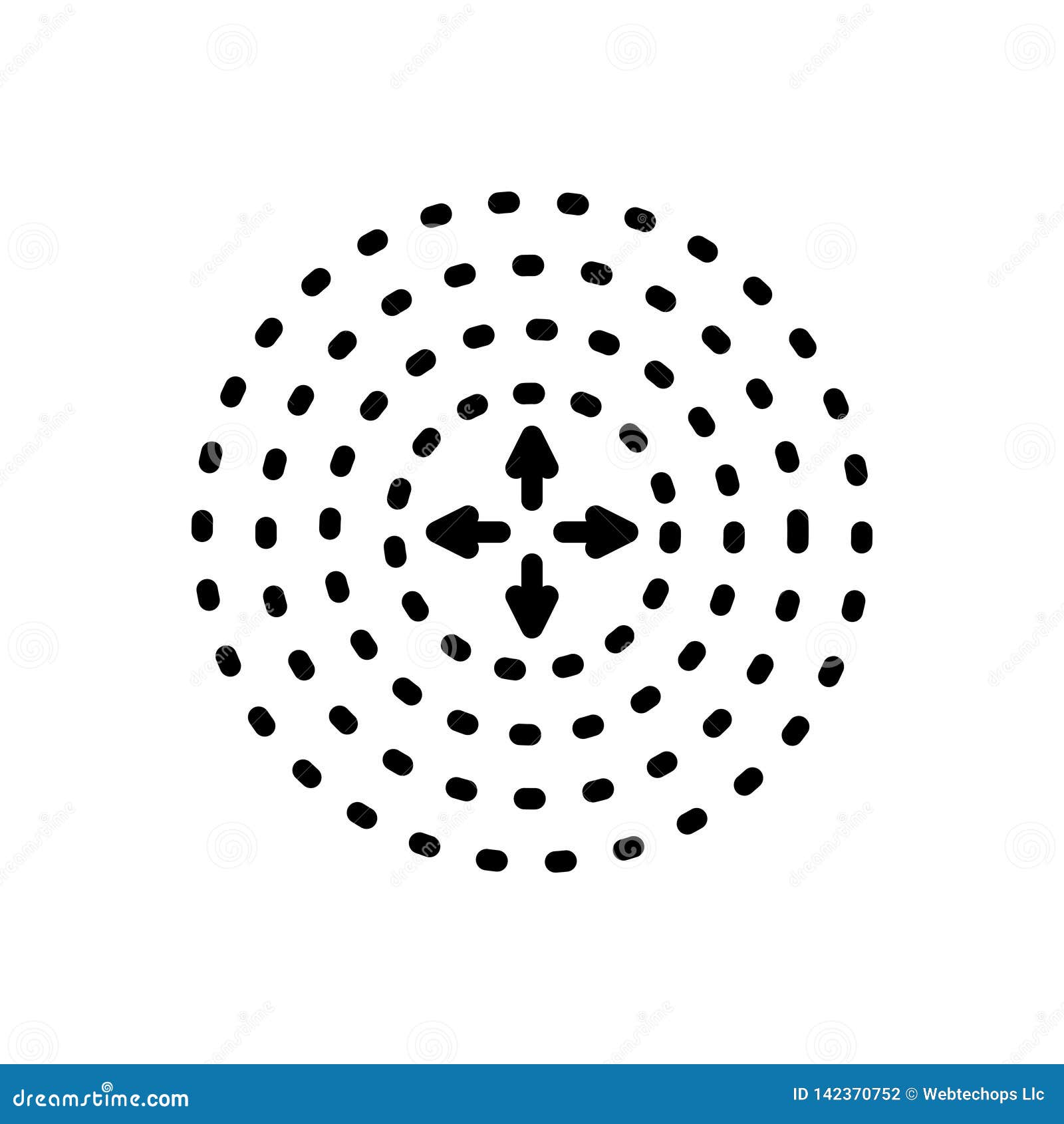 Diffusion, Dispersal Icon Royalty-Free Stock Image | CartoonDealer.com ...