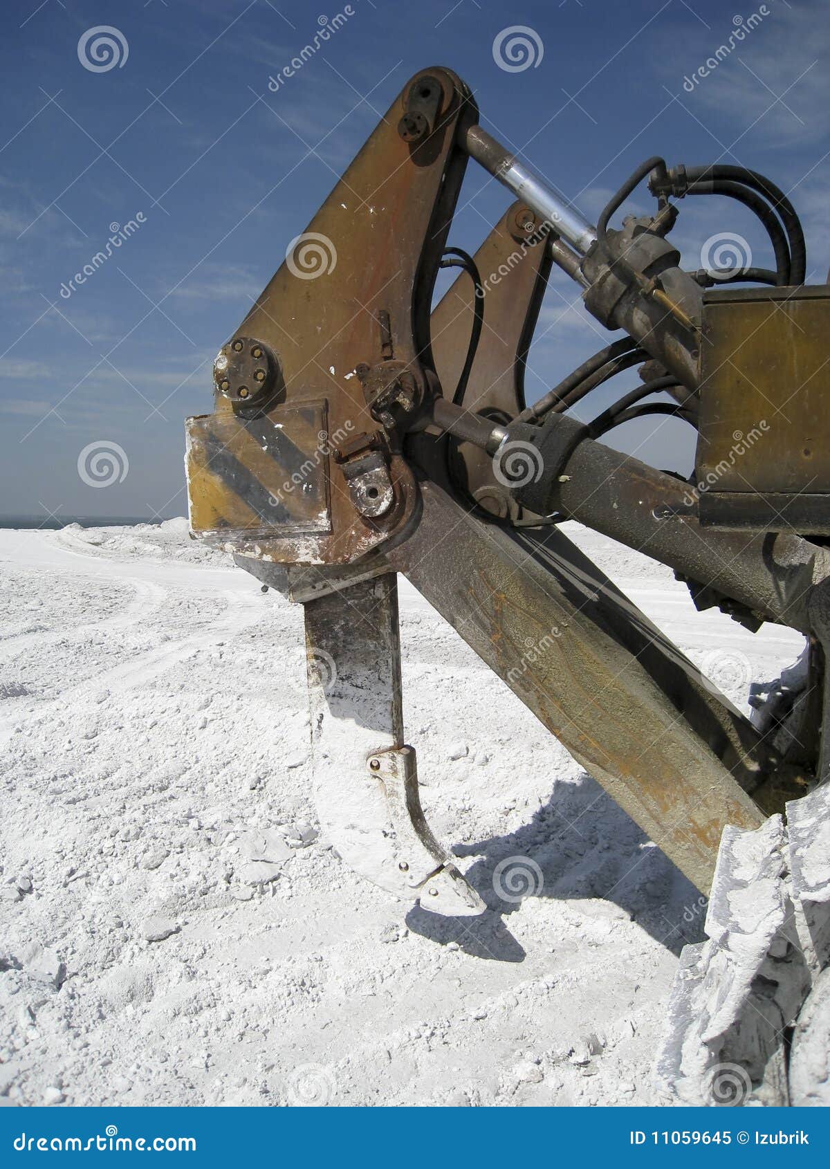Dig mechanism stock image. Image of pollution, track - 11059645