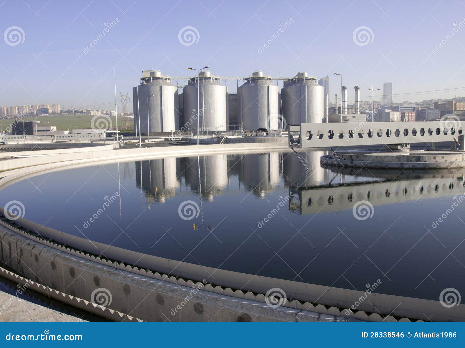 Digester building stock photo. Image of sludge, digester - 28338546