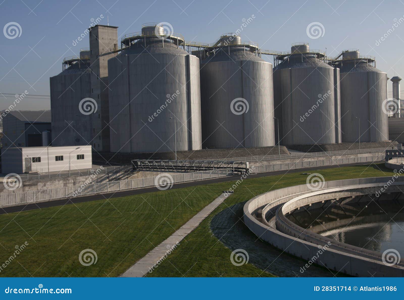 Digester building stock photo. Image of building, formation - 28351714