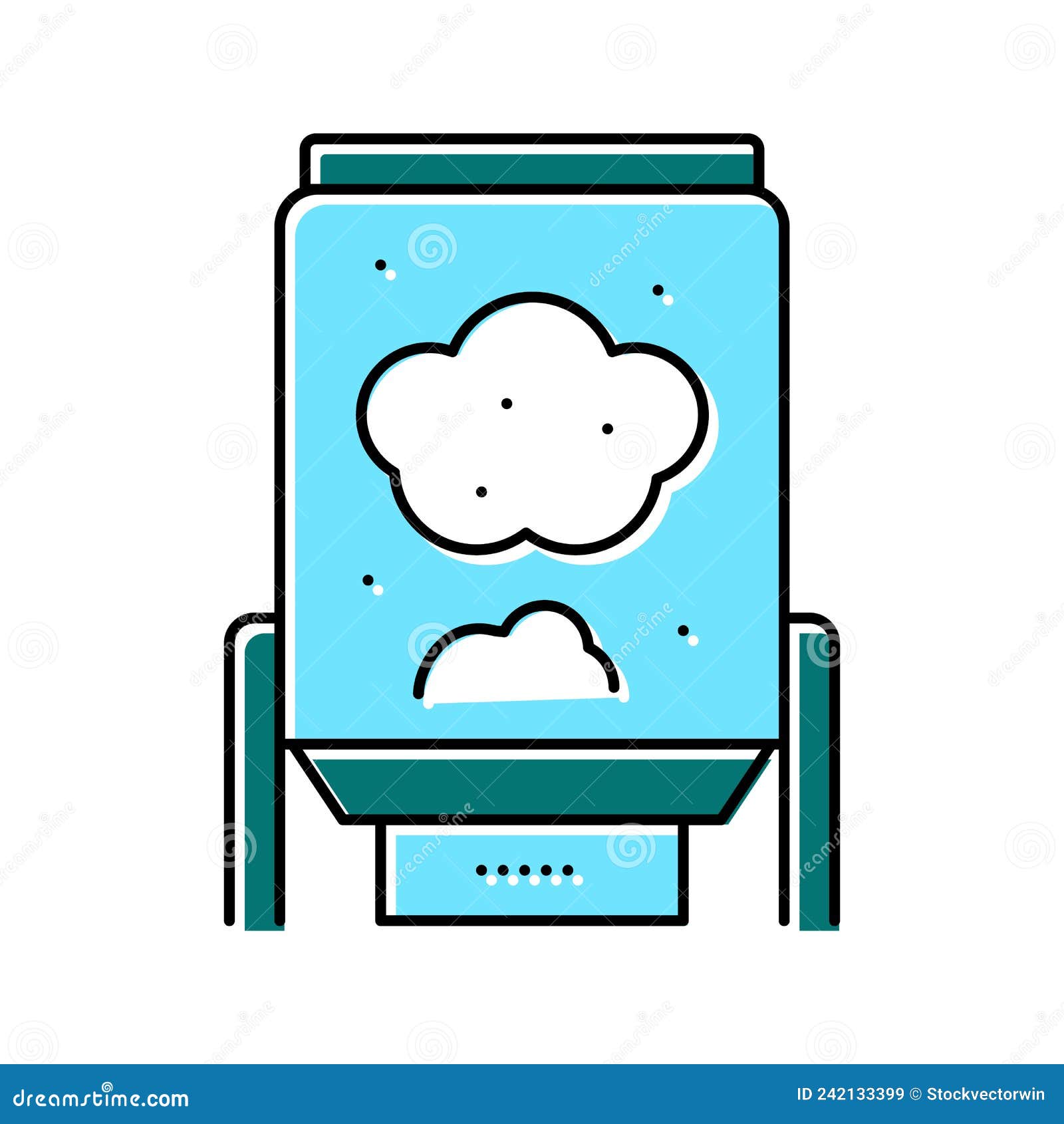 Digester System Color Icon Vector Illustration Stock Vector ... Digester System Color Icon Vector Illustration Stock Vector ...
