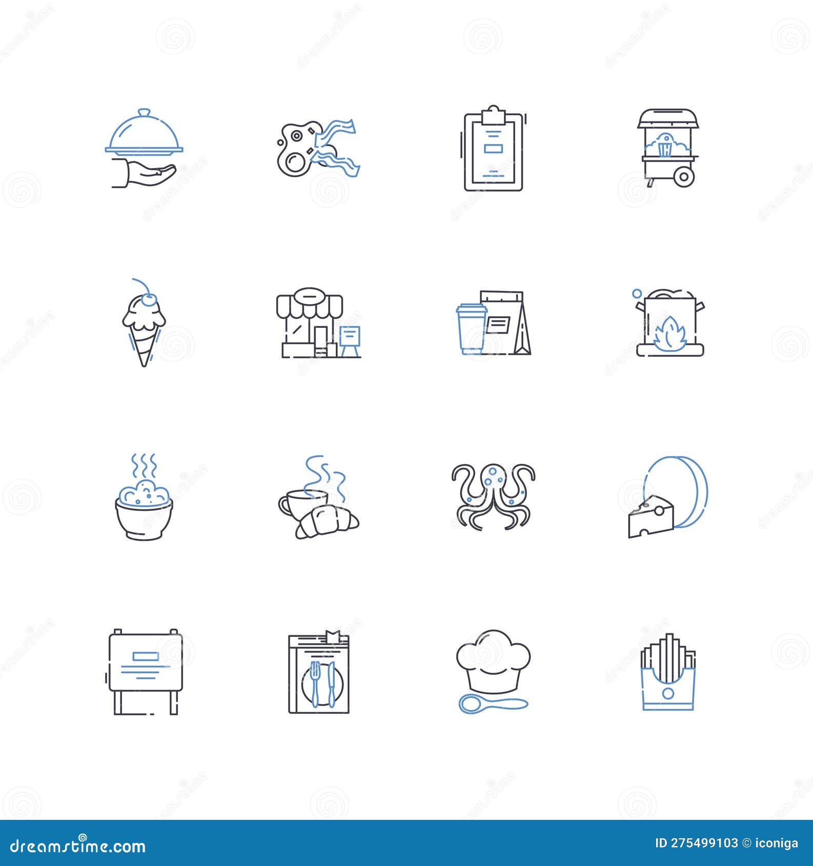Digesting Line Icons Collection. Absorption, Enzymes, Metabolism ...