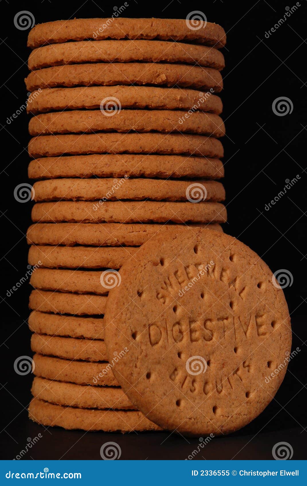 Digestives #3 stock image. Image of stack, isolated, biscuits - 2336555