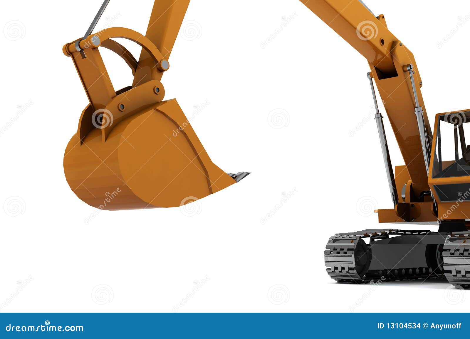 Digger stock illustration. Illustration of transport - 13104534