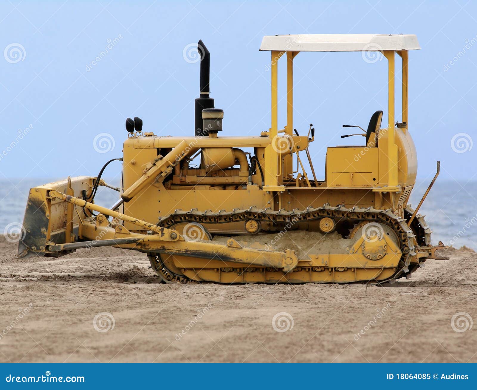 Digger stock image. Image of yellow, tool, excavator - 18064085