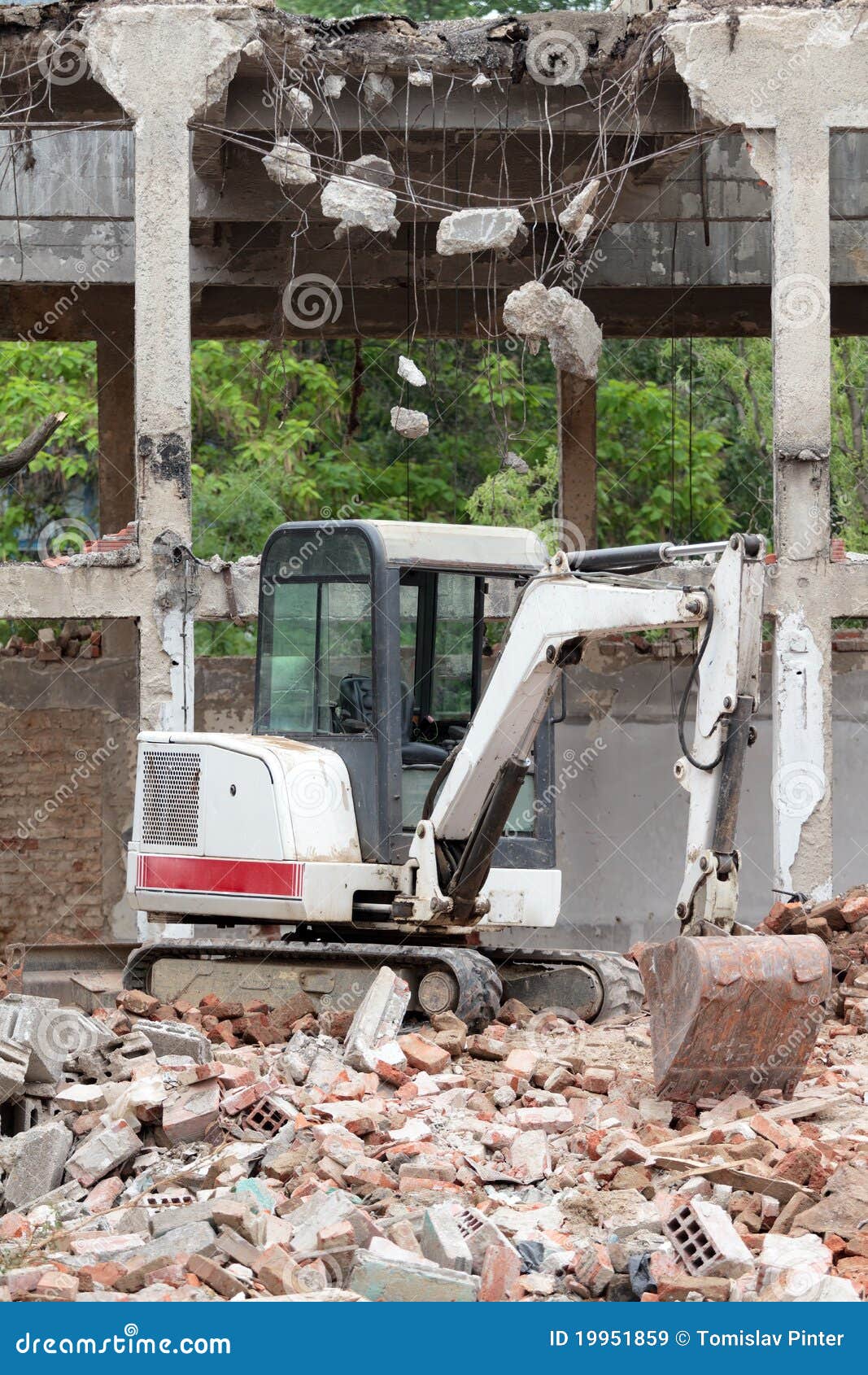 Digger stock image. Image of construction, industry, cool - 19951859