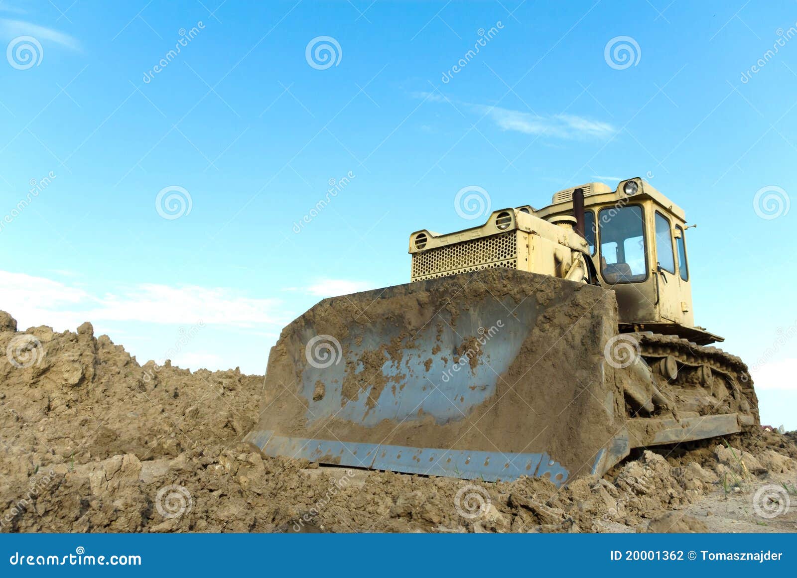 Digger stock photo. Image of construction, machinery - 20001362