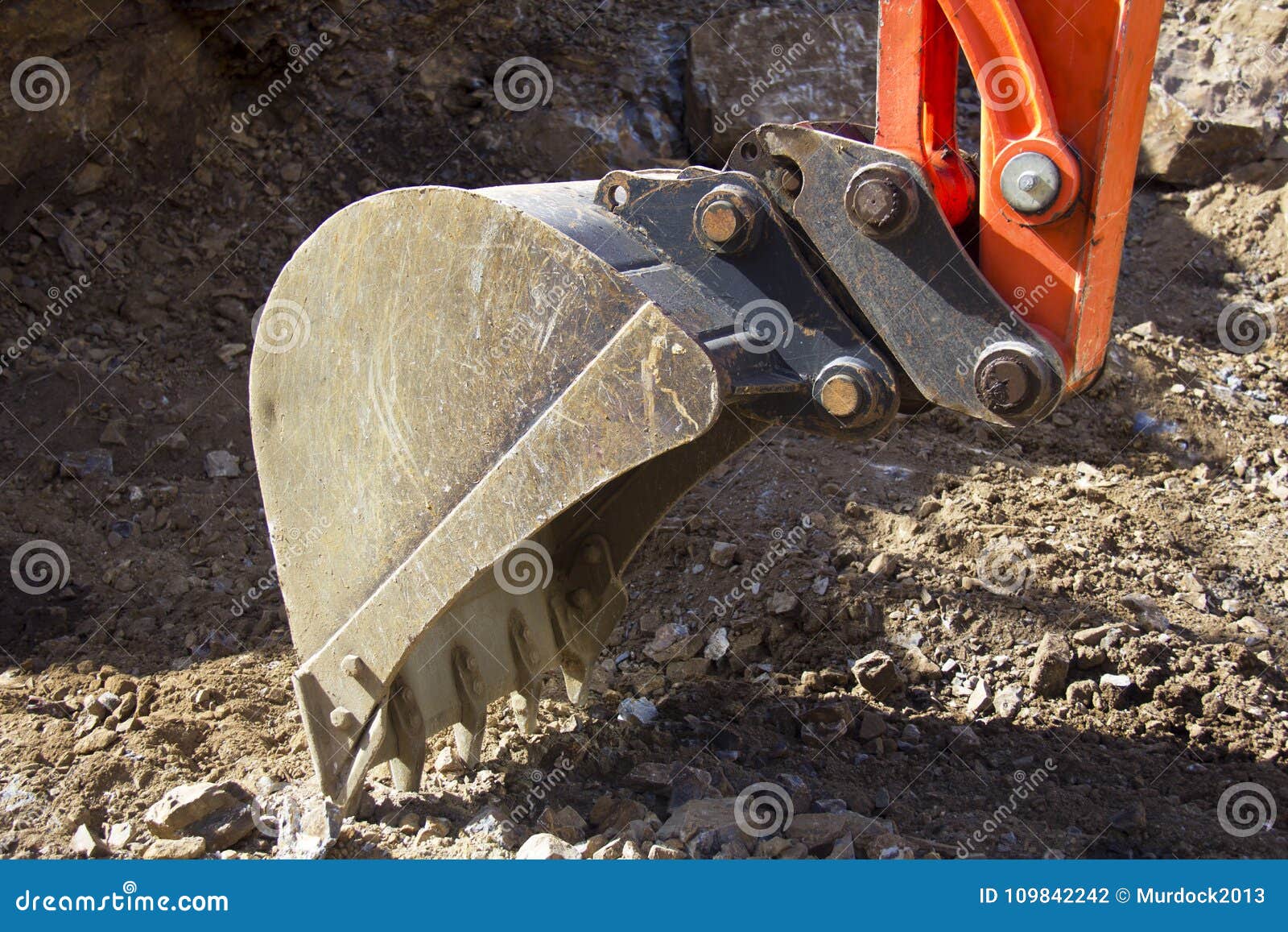 Digger stock photo. Image of machinery, industry, machine - 109842242