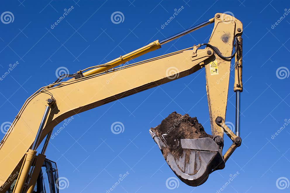 Digger Claw stock photo. Image of dirt, excavator, machinery - 37521848