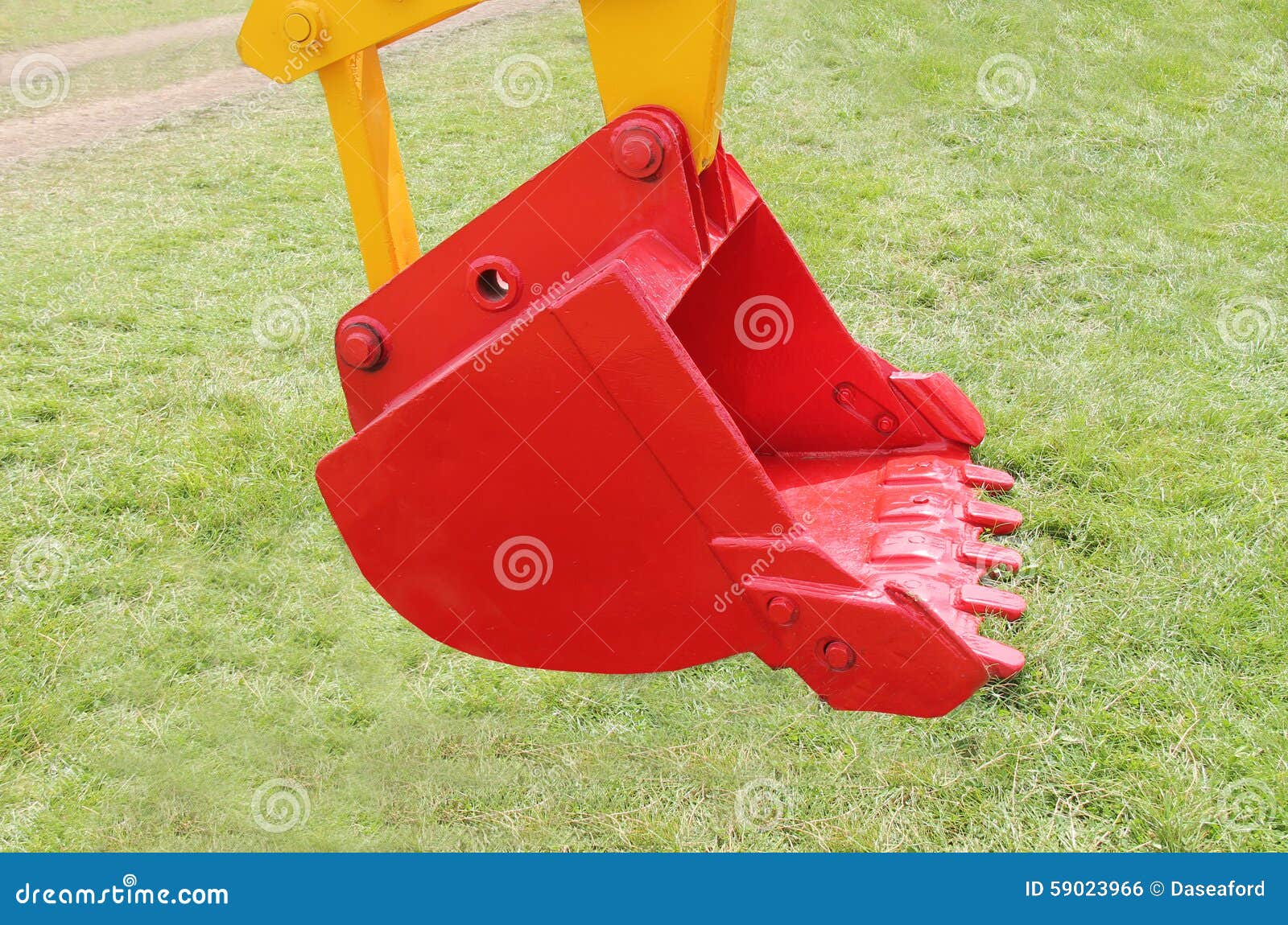 Digger Excavator. stock photo. Image of transport, equipment - 59023966