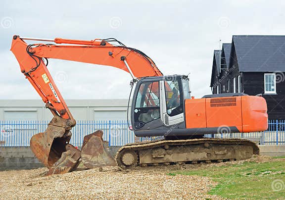 Digger stock photo. Image of excavator, construction - 41888476