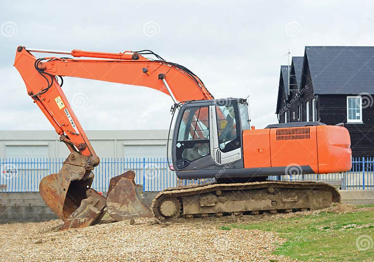 Digger stock photo. Image of excavator, construction - 41888476