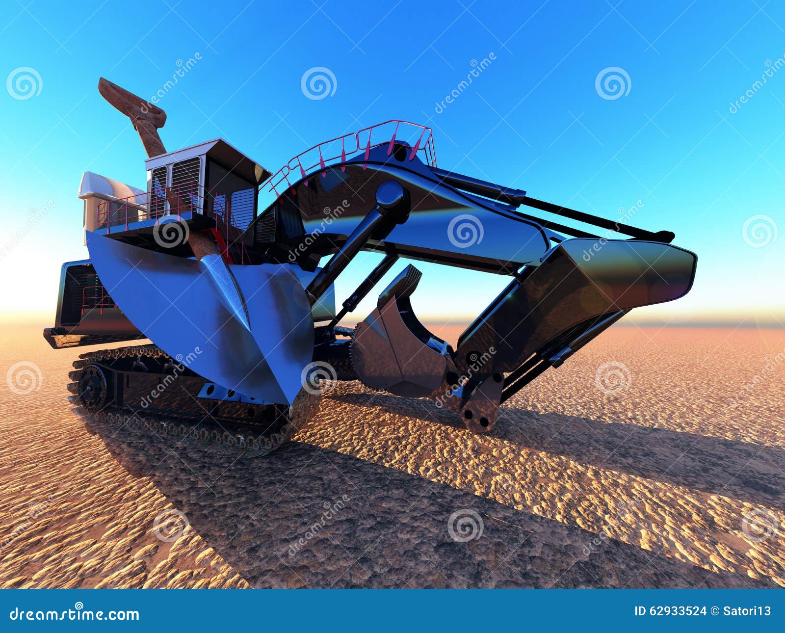 Digger and Spade stock photo. Image of digger, earth - 62933524