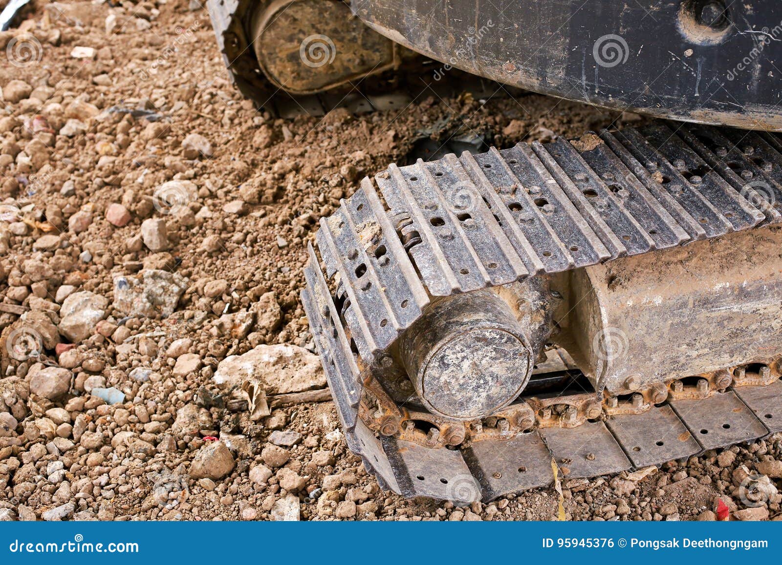 Digger tractor, stock photo. Image of excavation, digger - 95945376