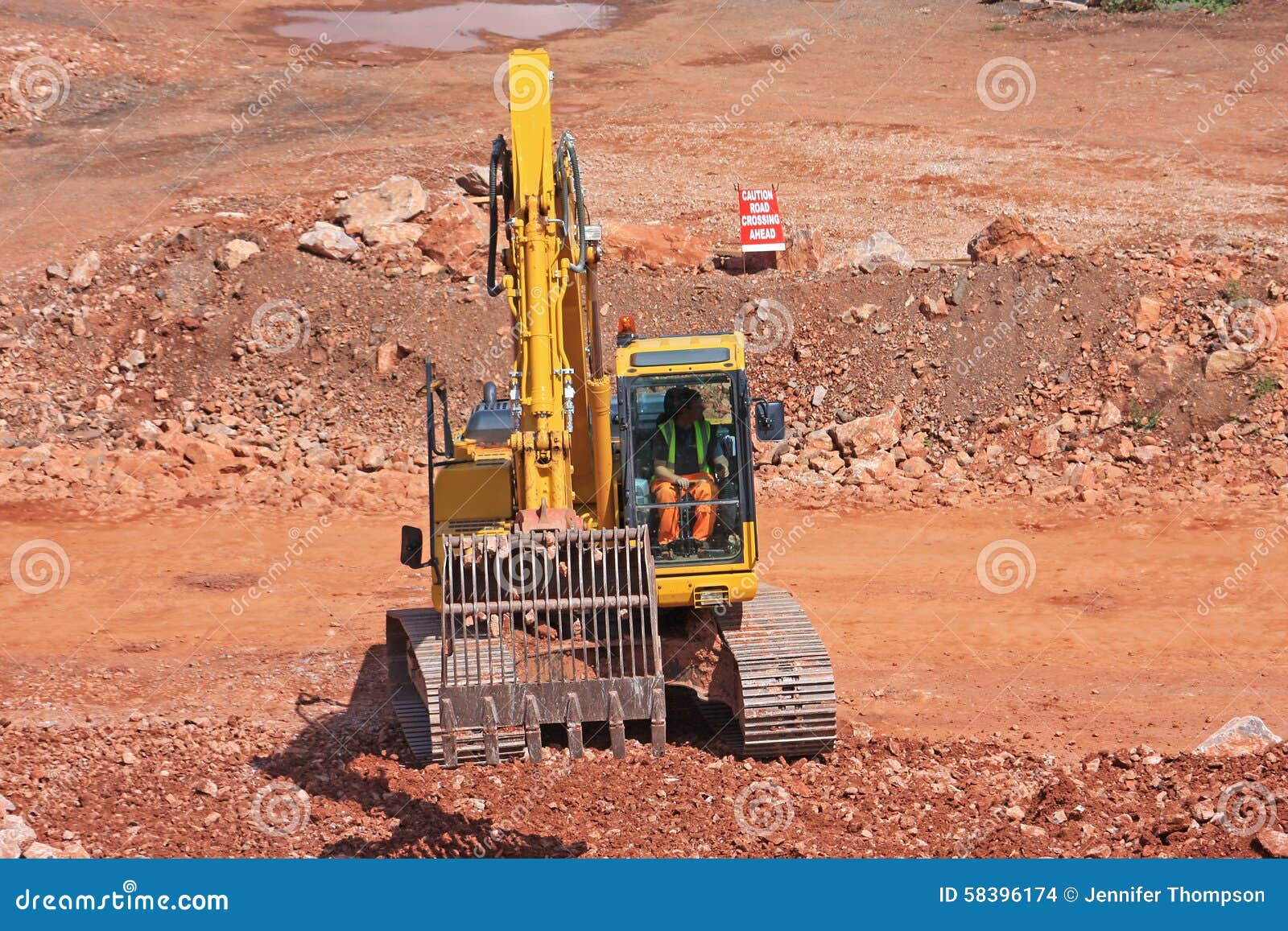 Digger editorial stock image. Image of breaker, heavy - 58396174