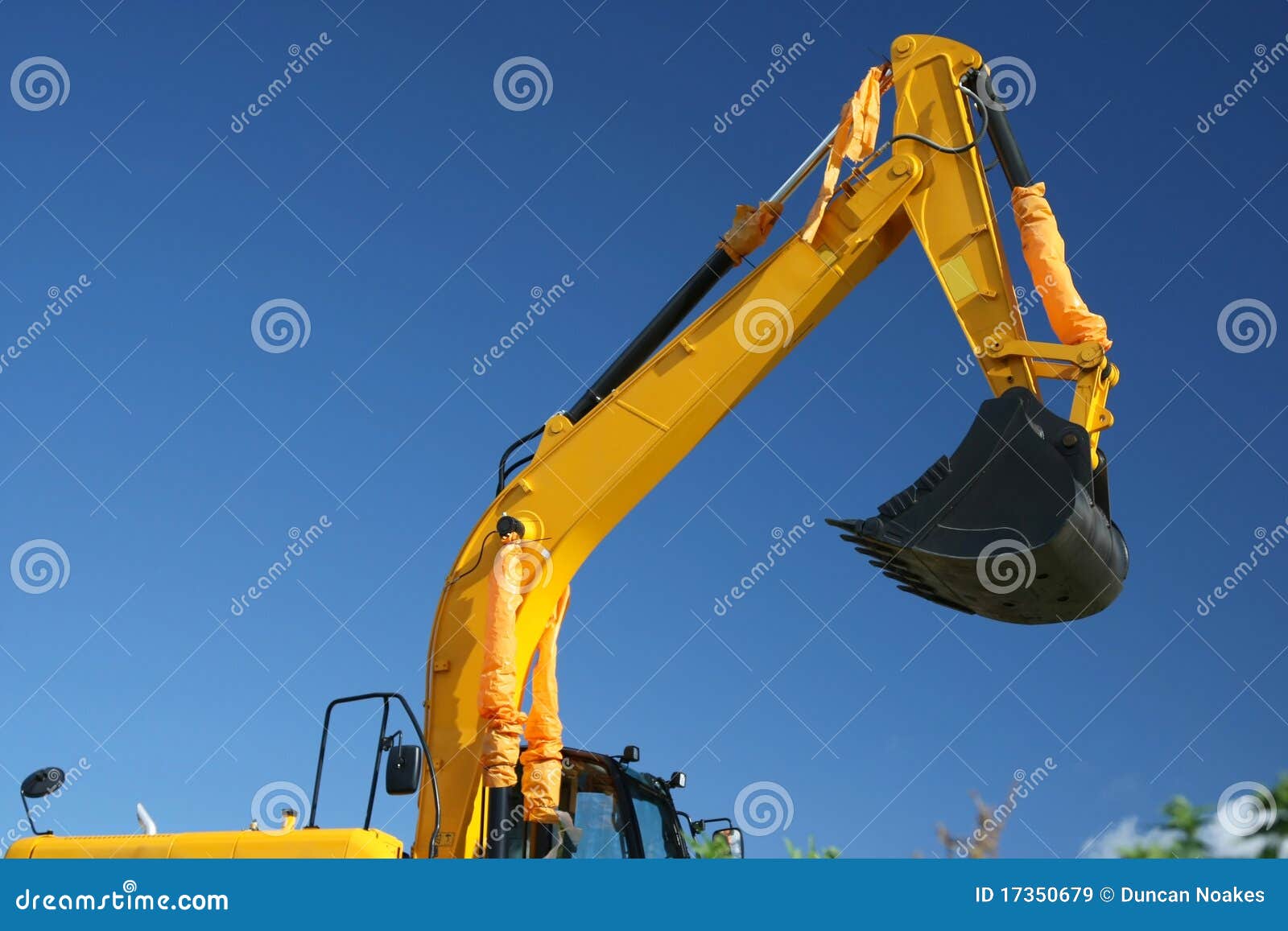 Digging Machine stock image. Image of development, scoop - 17350679