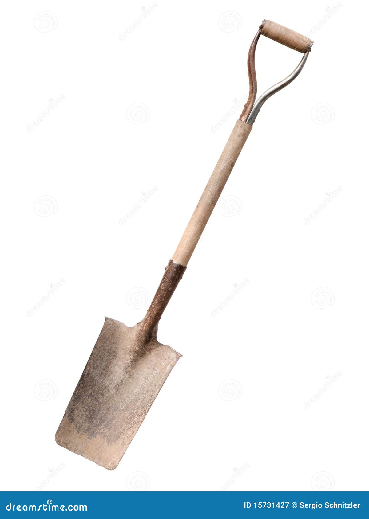 Digging shovel stock image. Image of farm, spade, rusty - 15731427
